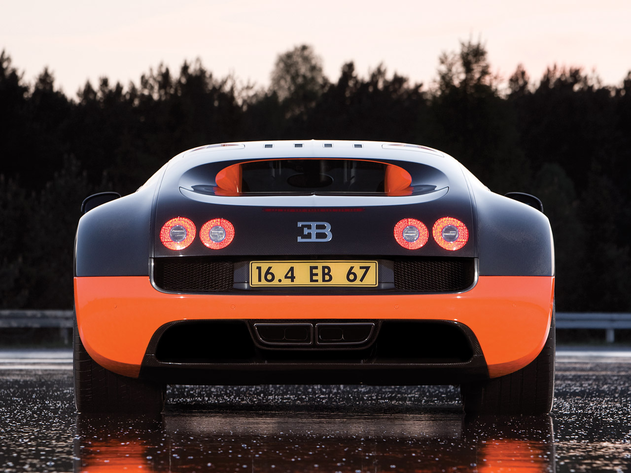 Тюнинг Bugatti Veyron 2005, фото тюнинга Бугатти Вейрон Купе 2005 года