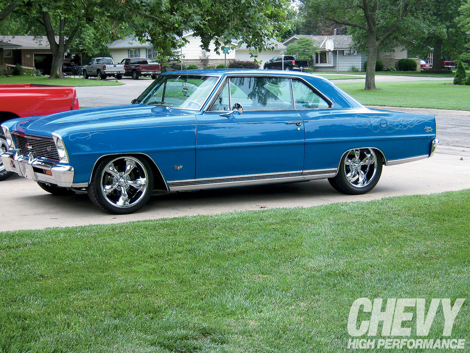 Тюнинг Chevrolet Nova SS Coupe 1966, фото тюнинга Шевроле Нова СС 1966