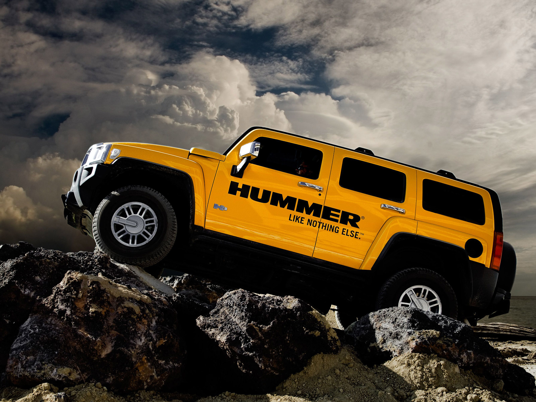 Тюнинг Hummer H3 SUV 2005, фото тюнинга Хаммер Н3