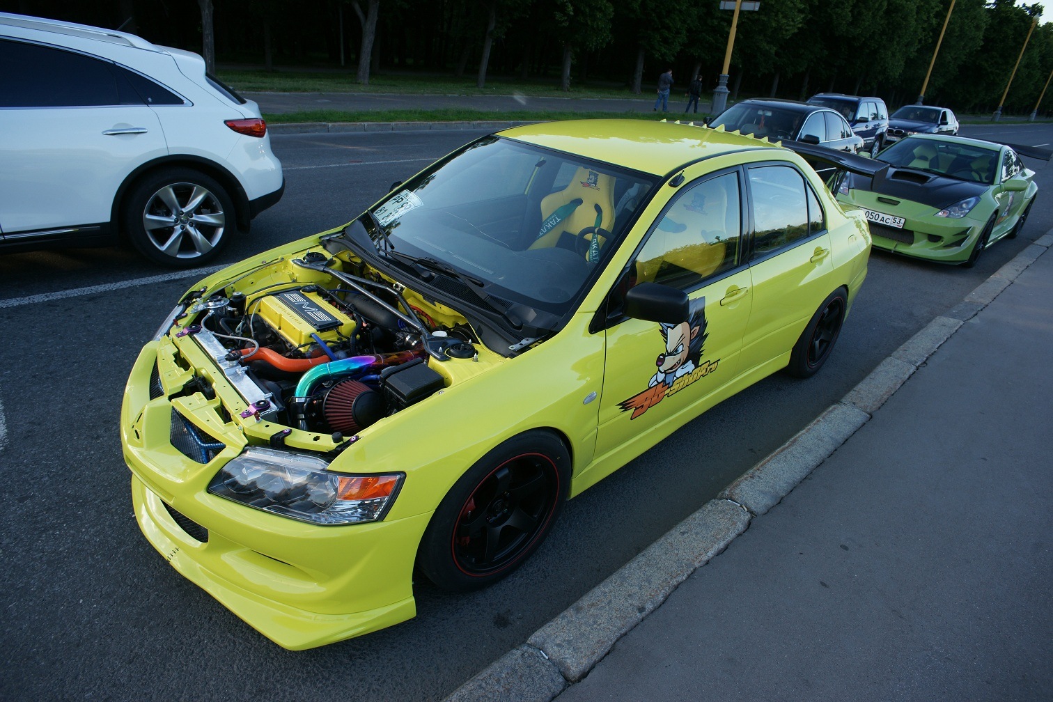 My perfect Mitsubishi Lancer Evo VII. 3DTuning - probably the best car ...